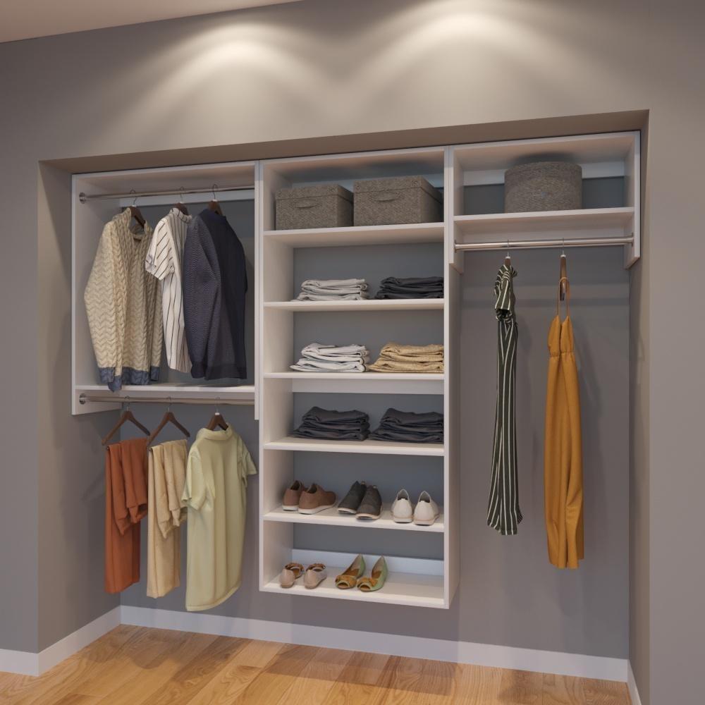 Modular Closets 8 FT Closet Organizer System - 96 inch - Style C ...